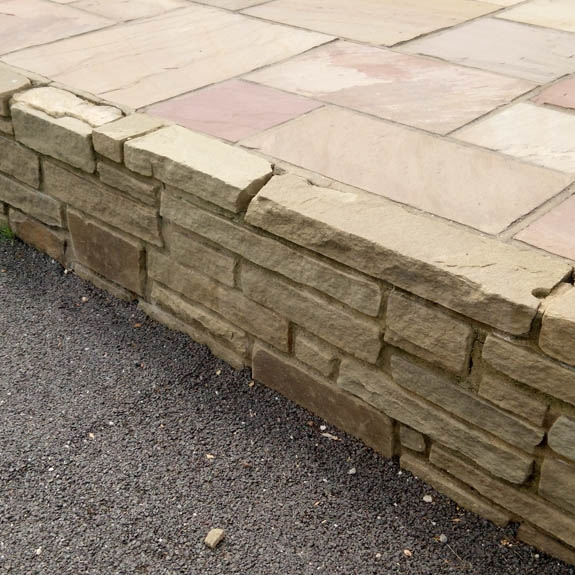 Yorkstone Walling New Riven | Rock Unique Ltd